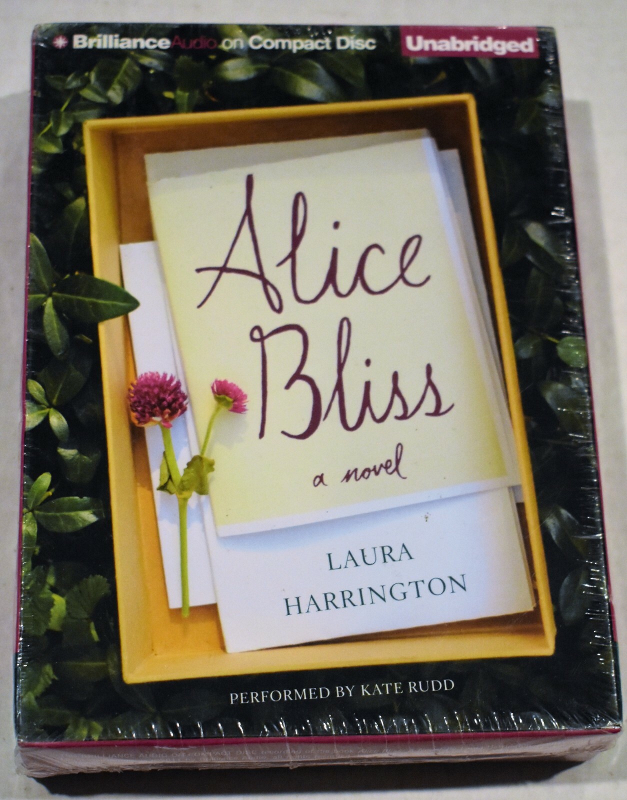 Alice Bliss : A Novel by Laura Harrington (2012, Compact Disc ...