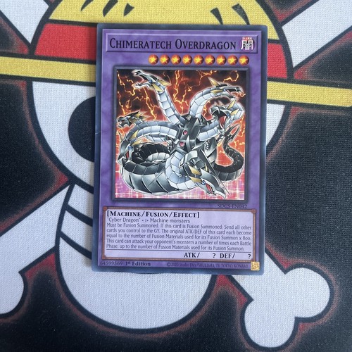 Yugioh! Chimeratech Overdragon - SDCS-EN042 - Common - 1st Edition Near ...