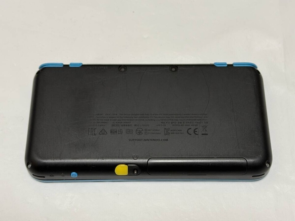 New Nintendo 2DS XL LL Black Turquoise Console Handheld System Japanese ...