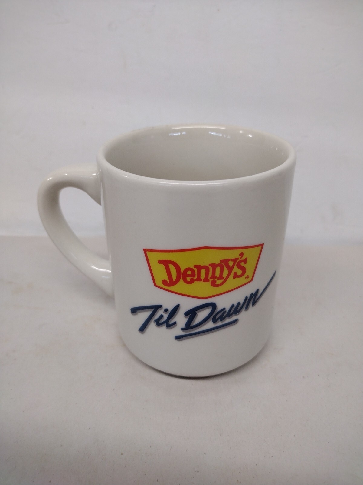 Vintage Denny's Til Dawn Tempature Face Changing Coffee Tea Mug Cup | eBay