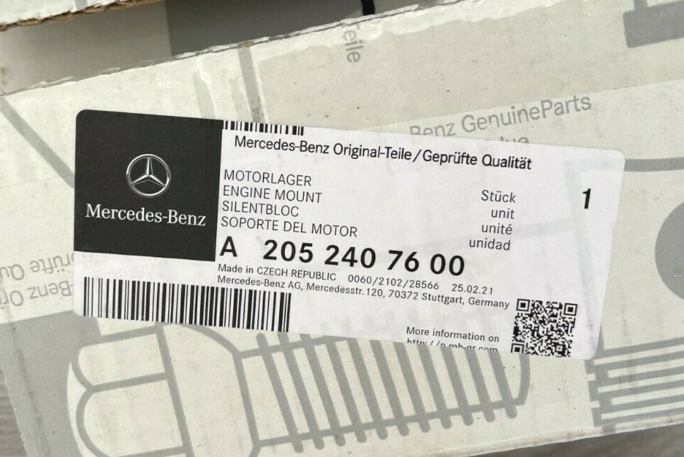 BRAND NEW 2017-2020 MERCEDES C300 4Matic Base LEFT MOTOR MOUNT ...