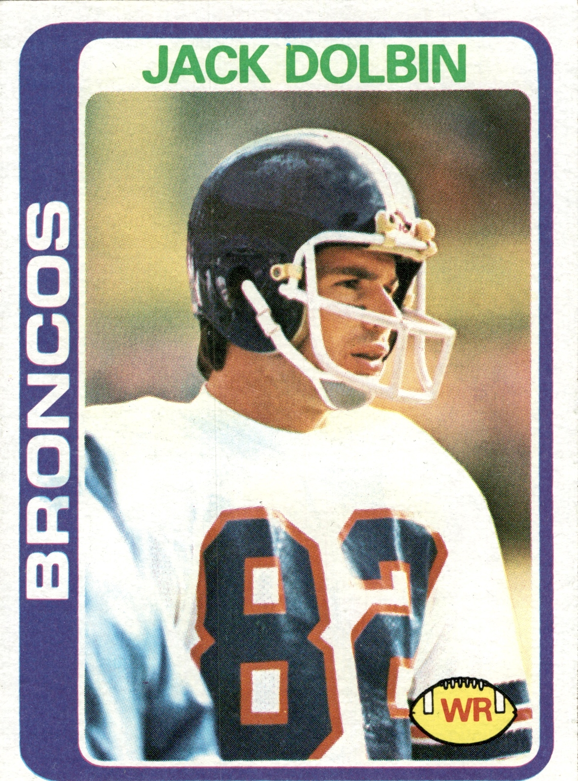 1978 Topps #384 Jack Dolbin Vg/Ex Cool! | eBay