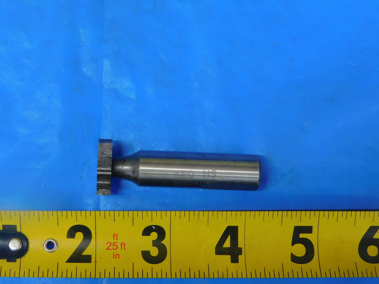 3/4 O.D. 3/16 WIDTH KEO #606 HSS WOODRUFF KEYSEAT CUTTER 1/2 SHANK DIA ...