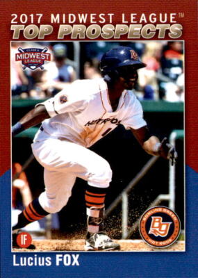 2017 Midwest League Prospects Choice #4 Lucius Fox Nassau Bahamas ...