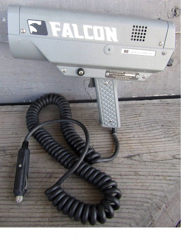 KUSTOM ELECTRONICS FALCON FREQ. 24.15 GHZ RADAR GUN w/ TUNER FORKS ...