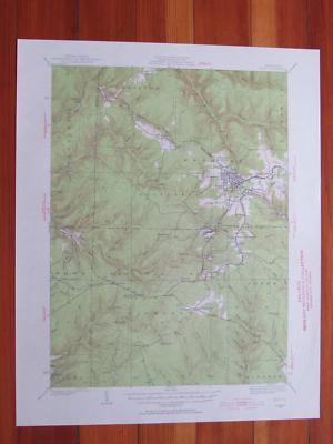 Kane Pennsylvania 1955 Original Vintage USGS Topo Map | eBay