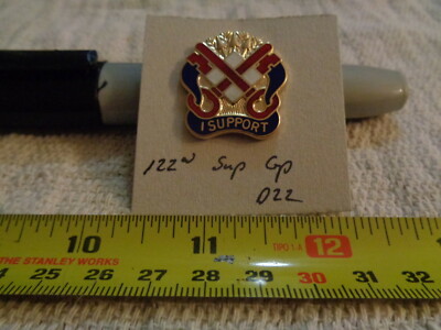 122nd Support Group 22M Unit Crest, DI, DUI (DRAW#14) | eBay