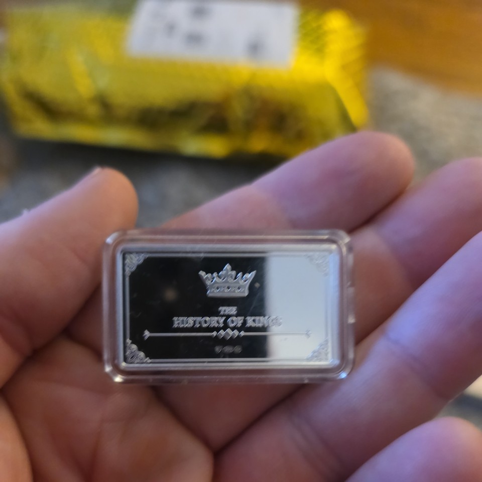 King Charles History Of Kings Silver Bar 14.16g | eBay UK