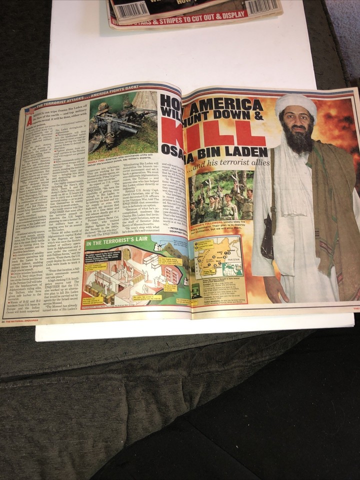 6 Newspapers, Magazines TWIN TOWERS NY Terrorist Attack World Trade 9 ...