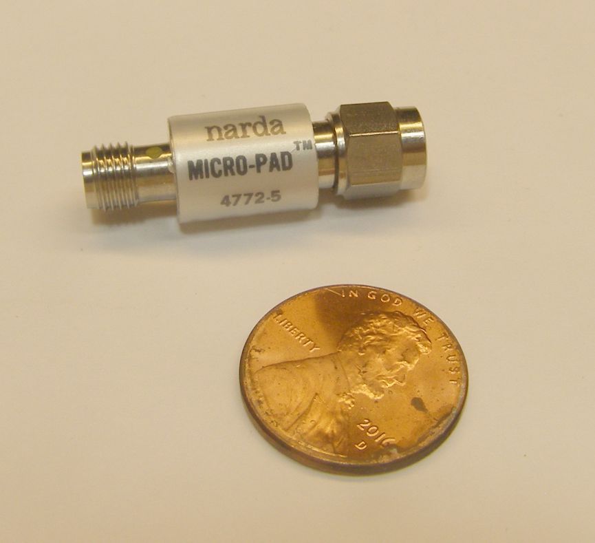 NARDA MICRO-PAD ATTENUATOR 4772-5 5dB DC-6GHz 2W 8602 SMA | eBay