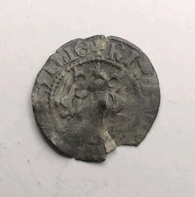 Richard II? penny. (1377-1399AD). English Hammered Silver Coin. York ...