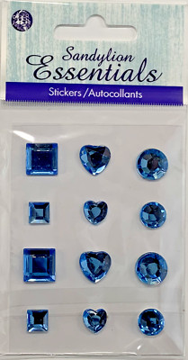 Sandylion Essentials Stickers - Diamond -Blue -50820 | eBay