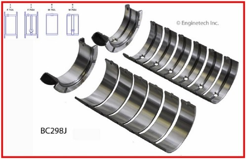 Chevy Chevrolet 327 350 5.7 Sbc 1968 - 1985 Enginetech Rering Rebuild ...