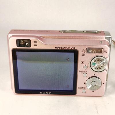 Sony Cyber-shot DSC-W80 Pink Digital Camera 7.2MP w/Battery Sony Cyber-shot DSC-W80 Pink Digital Camera 7.2MP w/Battery