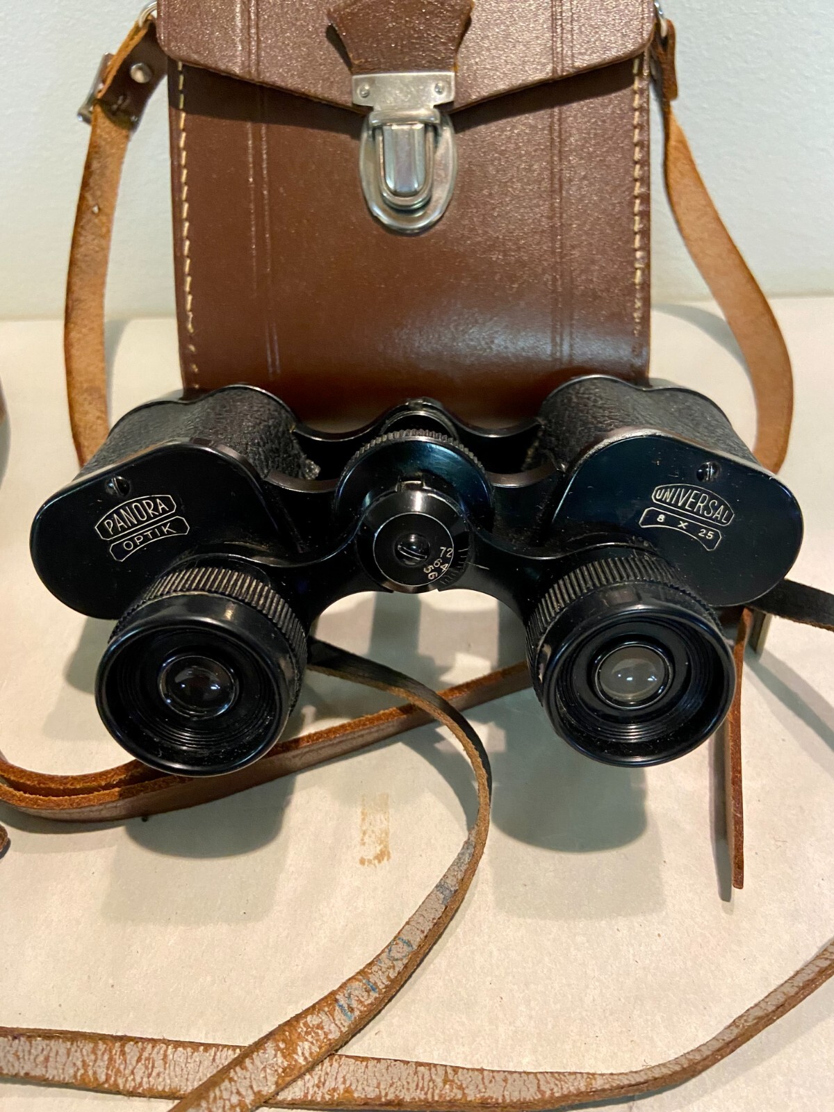 Vintage Binoculars Panora Optik Universal Germany 8x25 w/Case | eBay