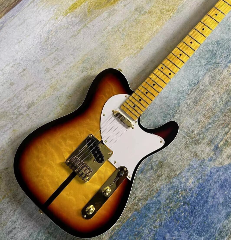 Custom Shop Tele Electric Guitar Vintage Sunburst Color Tuff Dog Cloud ...