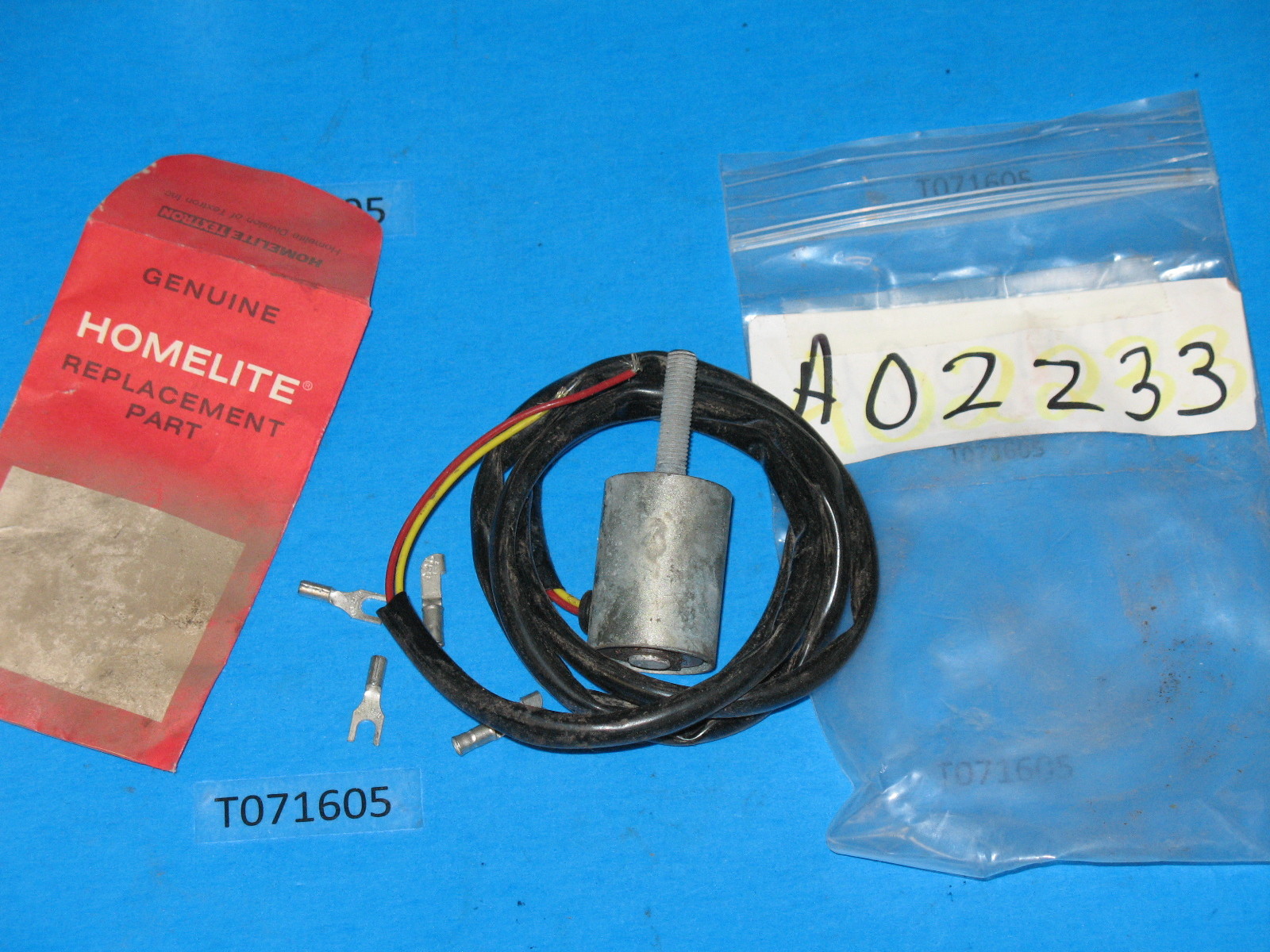 OEM Genuine- HOMELITE A-02233, A43008, A505284 electromagnet idle down ...