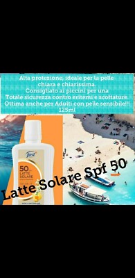 JUST LINEA SOLARI PROTEZIONE SFP 50 | eBay