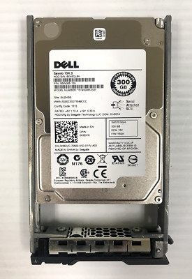 Dell 9SW066-150 0H8DVC Seagate Savvio 300GB 15k RPM SAS 2 64MB 2.5" HDD ...