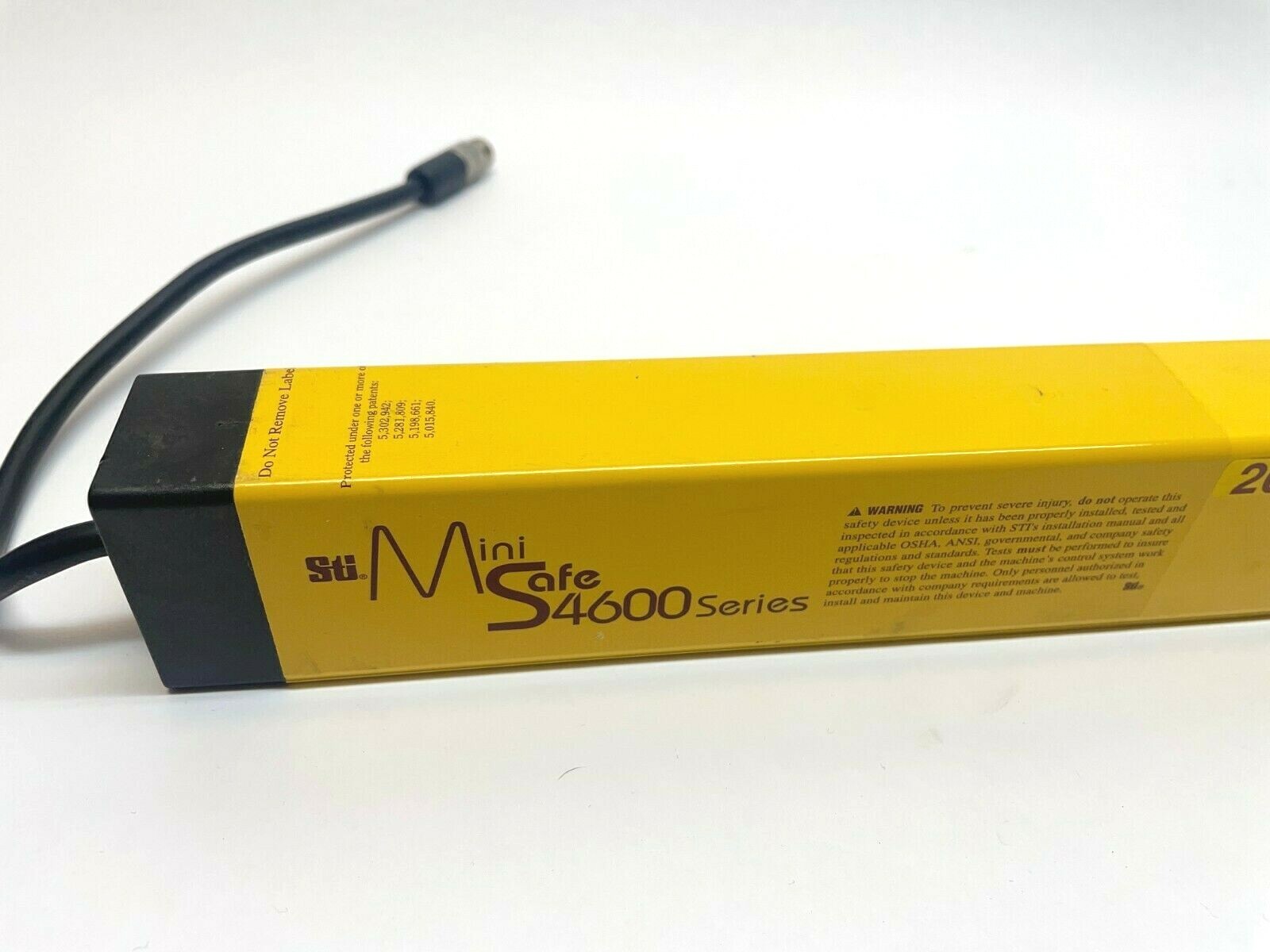 STI MS46-20-435-Q1-X Mini-Safe 4600 Light Safety Curtain Transmitter | eBay