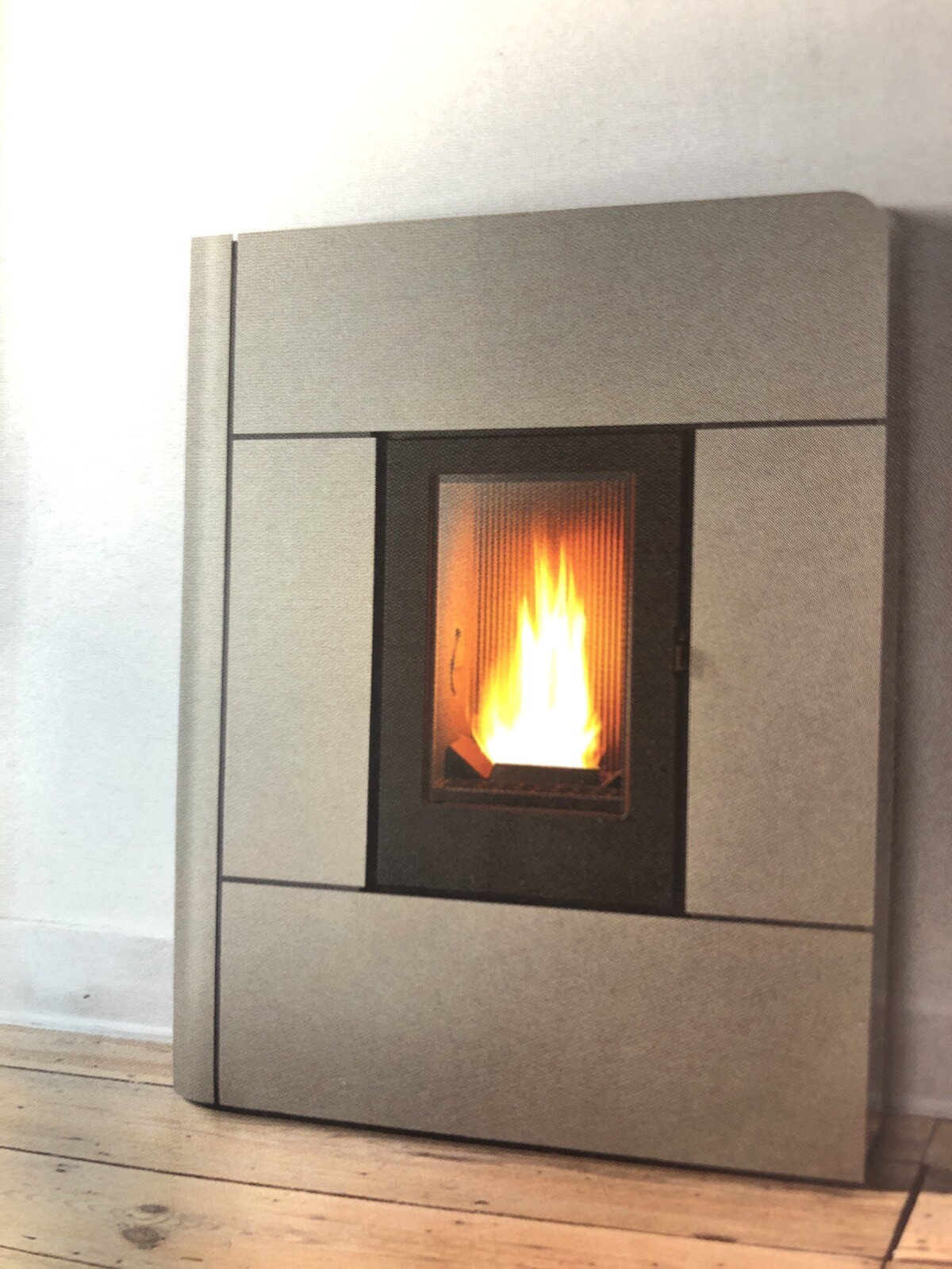STUFA PELLET MCZ ALEA COMFORT AIR WHITE/BLACK - 7KW CANALIZ - BY ...
