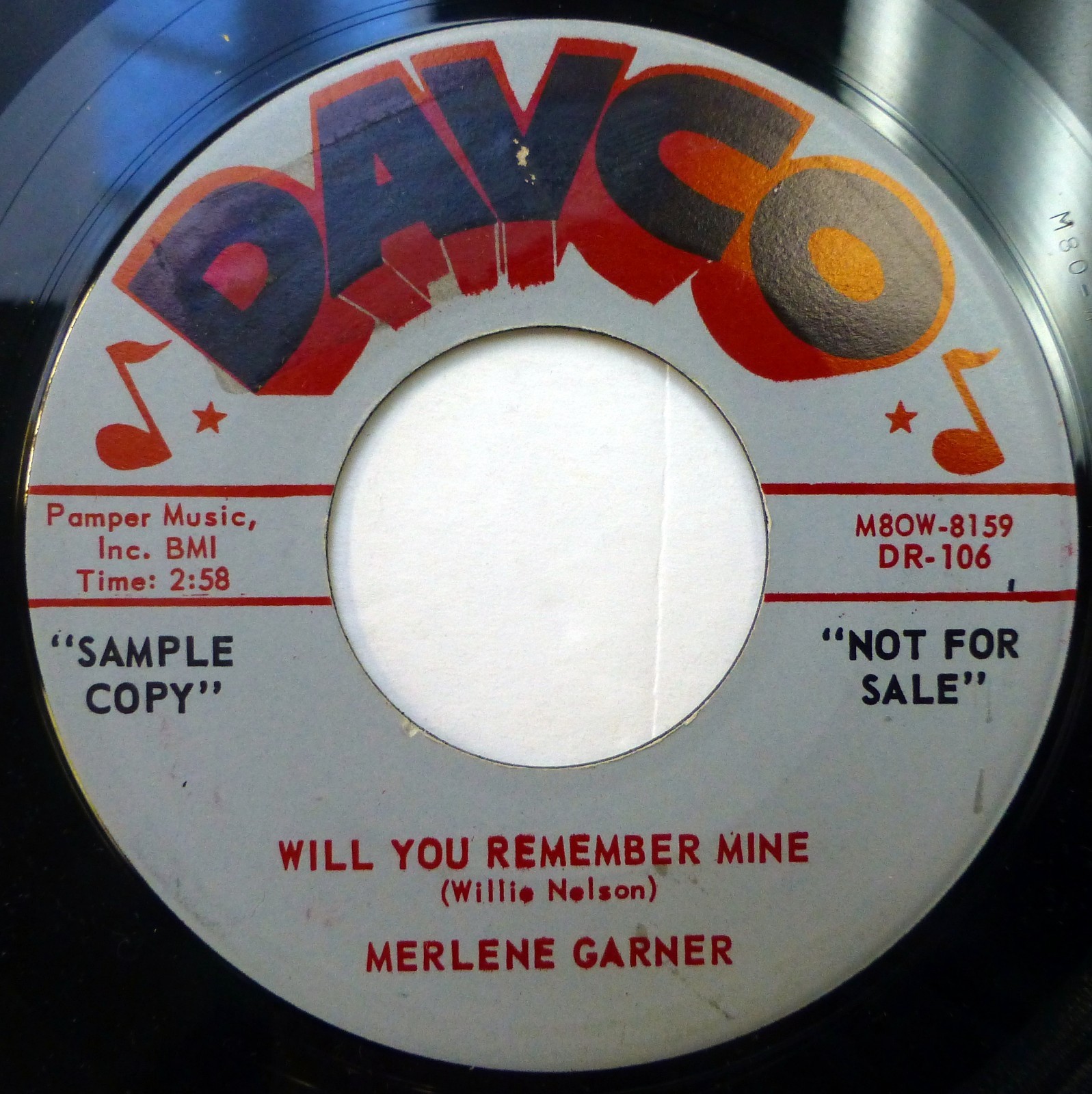 MERLENE GARNER 45 Casanova/Will You Remember Mine DAVCO teen VG+ promo ...