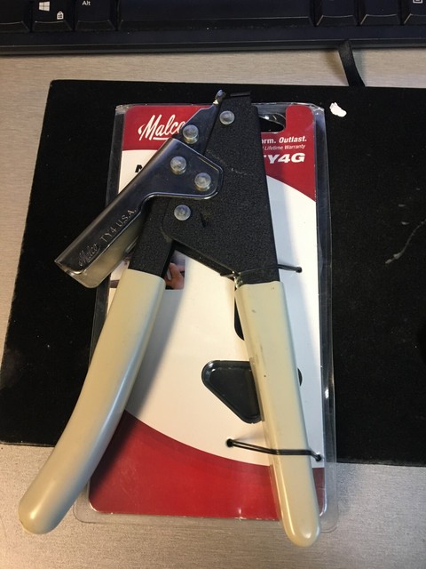 Malco TY4G Nylon Cable Tie Tensioning Tool with Manual Cut-off for sale ...