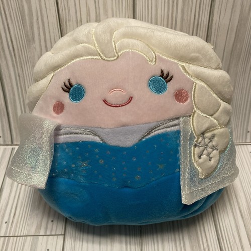 Squishmallow Disney Princess Frozen Elsa Stuffed Plush 5" Kellytoy ...