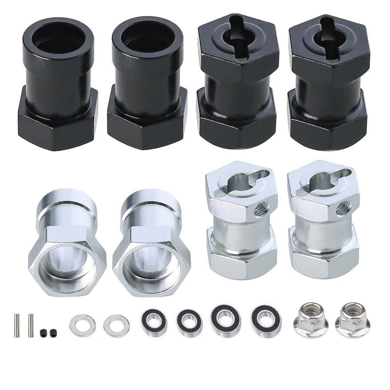 12mm Metall Rad Hex Naben Adapter für Tamiya CW-01 CW01 Lunch Box ...