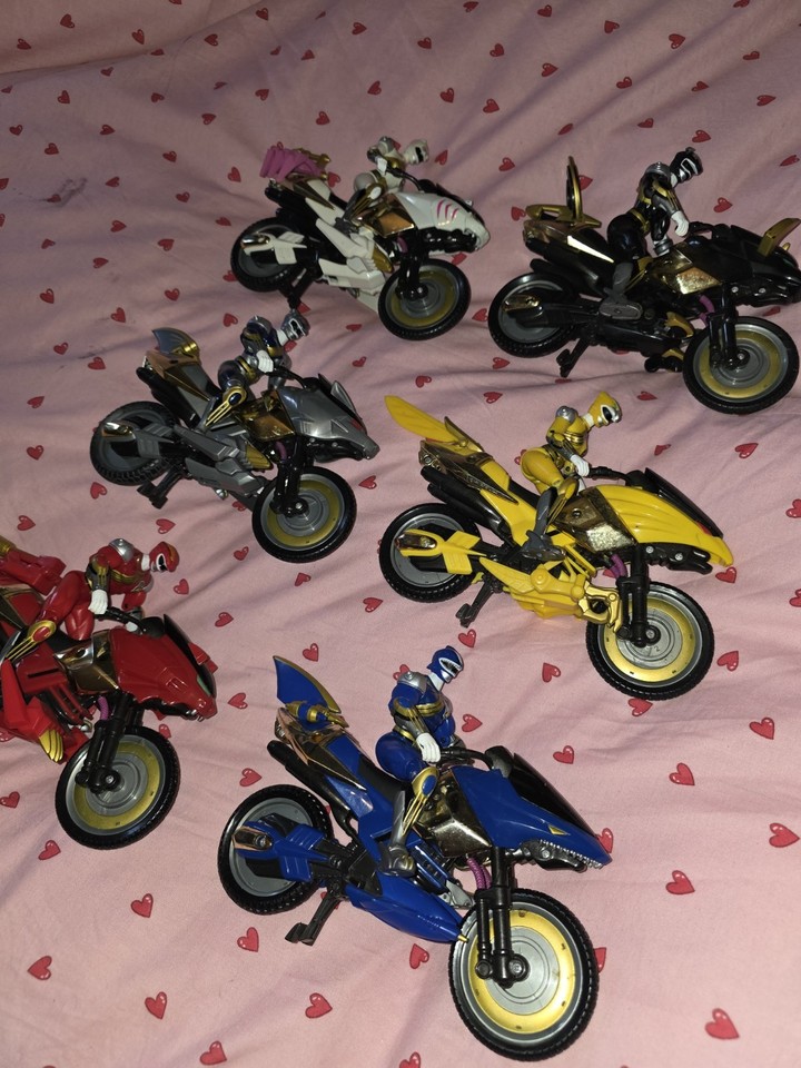 Power Rangers Wild Force Bikes / Cycles Bandai 2001 Action Figure | eBay UK
