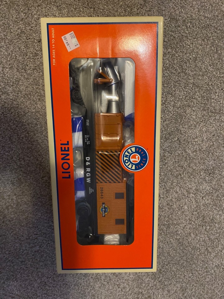 lionel Denver western rio grande ski train jet snow blower Snow plow ...