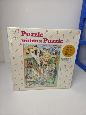 Puzzle Within A Puzzle Movie Madness NEW Sealed 1993 Gil Eisner Marilyn ...