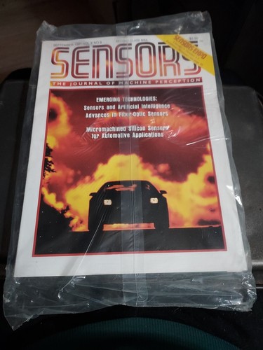 2 SENSORS MAGAZINE VOL 8 N0. 9 AND 10 SEPTEMBER 1991 BRAND NEW SEALED ...