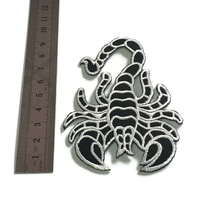 Scorpion Death Back Patch Patrol Drive Large Size Embroidery Iron On ...