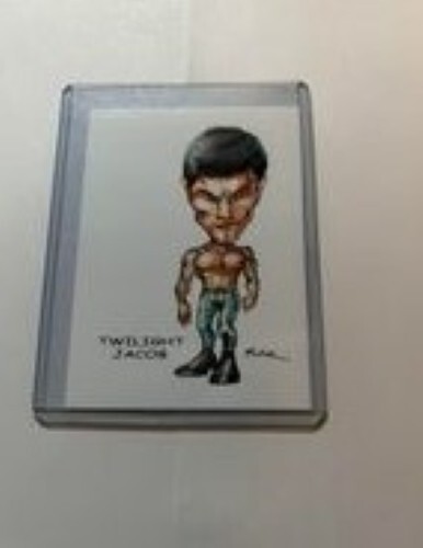 JACOB ** TRADING CARD ART SIGNED by RAK ** TWILIGHT ** NEAR MINT NO ...