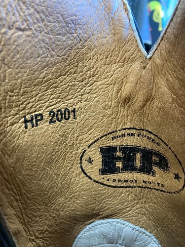 Horse Power by Anderson Bean Mens Purple Winged HP2001 Leather Cowboy ...