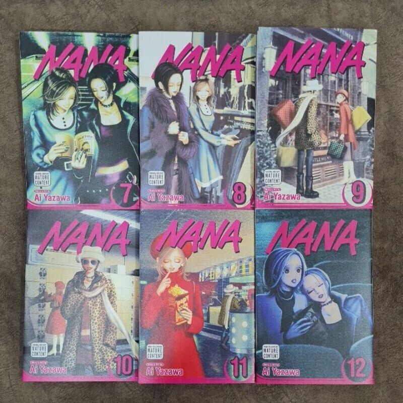 FULL SET!! NANA By Ai Yazawa Manga Vol. 1-21 (END) English Version ...