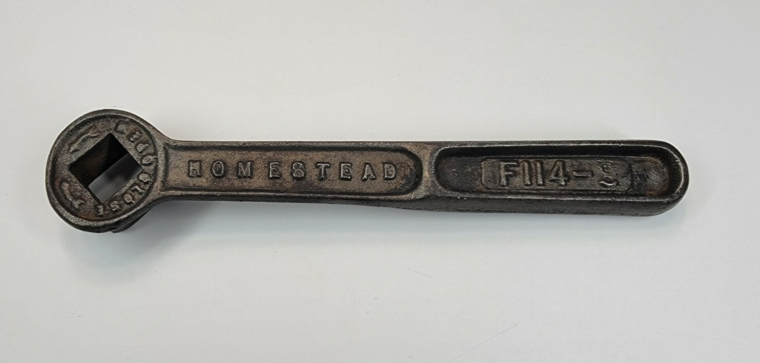 Vintage Homestead Valve Wrench F114-3 - Antique Primitive Farm Tool | eBay