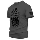 Gas Mask American Flag Patriotic USA Survivor Military T-shirt | eBay