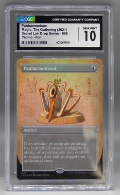 CGC 10 MTG card PANHARMONICON Secret Lair Drop MAGIC THE GATHERING foil ...