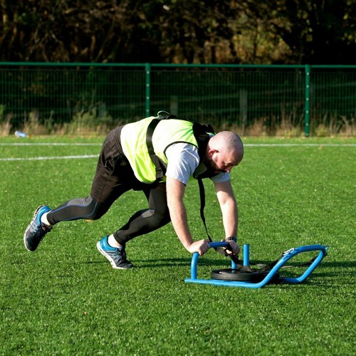 Power Speed Sled Resistor Sprint Sledge Sports Training for Weight ...