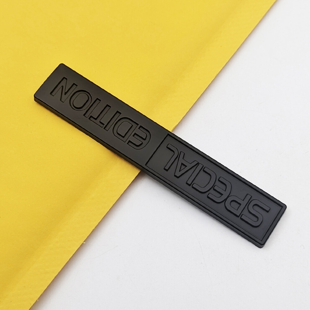 3D Matte Black Metal Special Ediiton Logo Racing Sport SUV Emblem ...