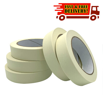 1 Roll Of MASKING TAPE 24mm x 50M 5055502347035 | eBay UK