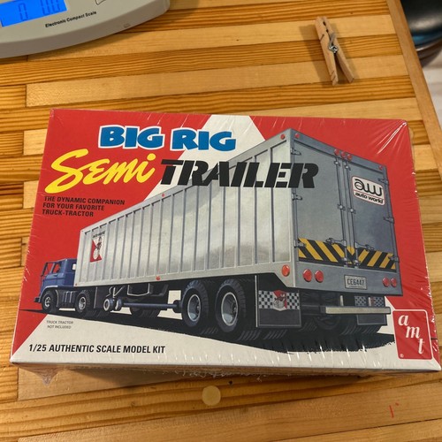 AMT 1/25 Big Rig Semi Trailer | eBay