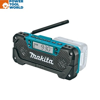 Makita MR052 12v MAX CXT Slide AM/FM Compact Job Site Radio Body Only ...