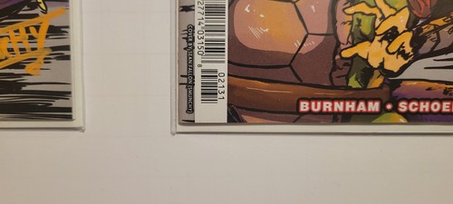 TMNT Saturday Morning Adventures Pizza Fight Trade And Virgin Sig By ...