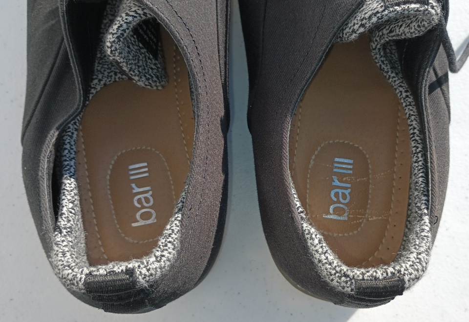 Bar lll Dylan Suede Lace-Up Derby Shoes Black 9.5 M | eBay