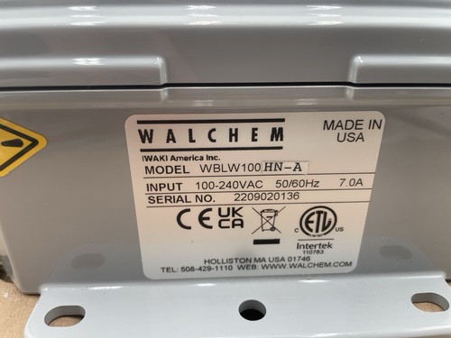 Walchem WBLW100HN-A Boiler Controller W100 Series - No Sensor, No ...