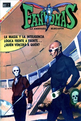 Fantomas La Amenza Elegante #7 Mexico Spanish 1969 Horror Comic Book ...