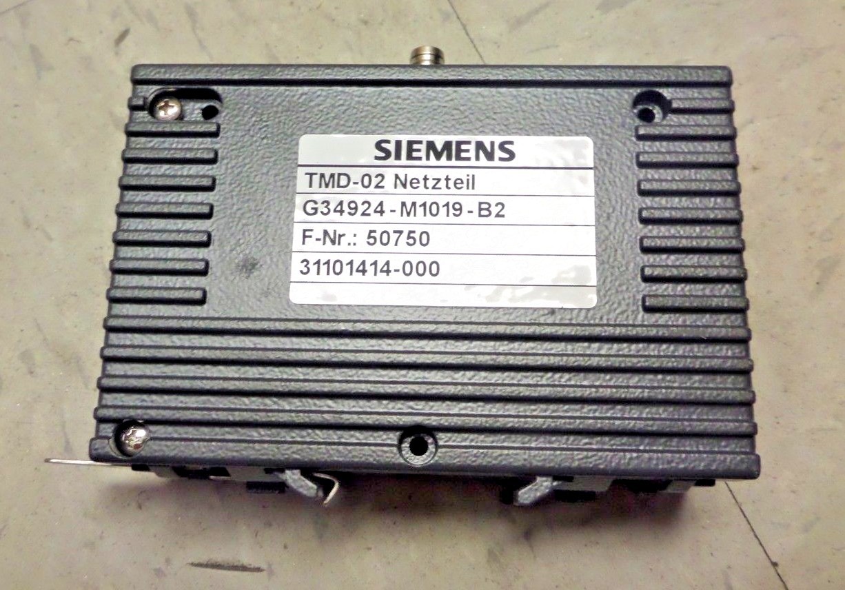 Siemens Module Control G34924-M1019-B2 TMD-02 Netzteil Used | eBay